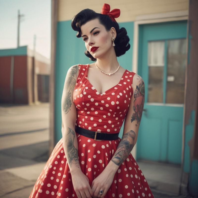 ᐅ Rockabilly klänning « Maskeradkalas.se